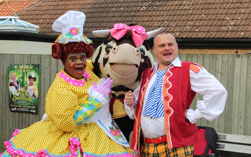 Al Murray and Clive Rowe take to the stage for Wimbledon pantomime ...