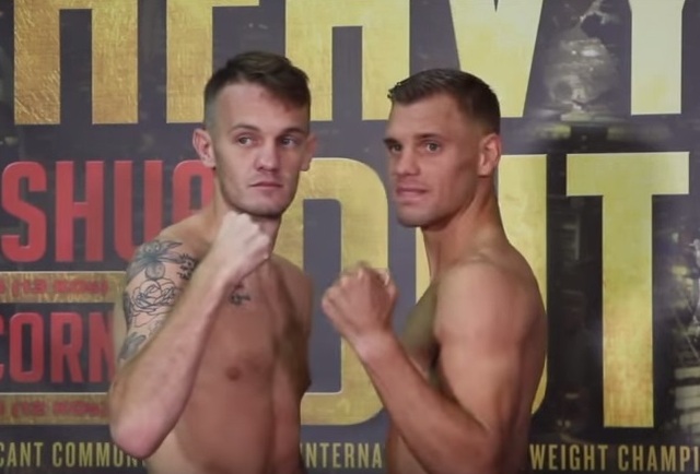 Grudge match: Old enemies Boylan and Connor fight it out to be crowned ...