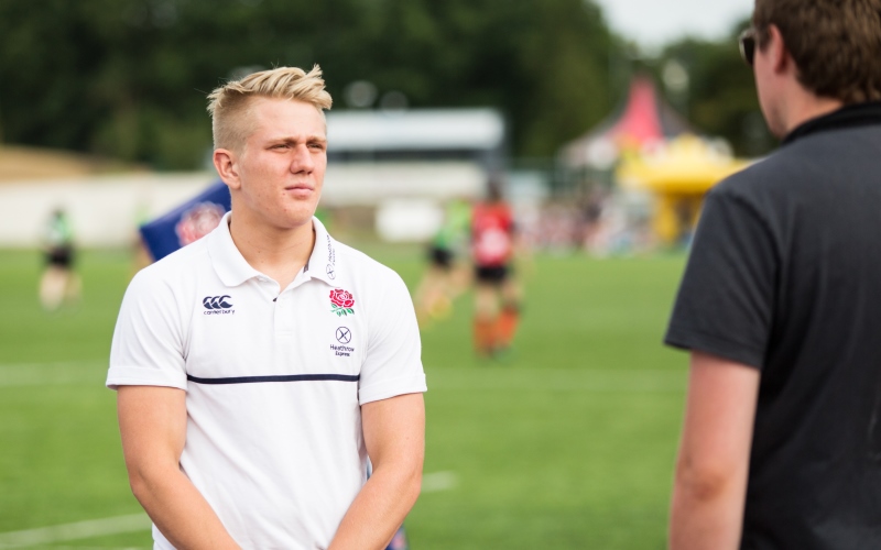 Young rugby sevens winger 'backs the boys' despite missing out on Team ...