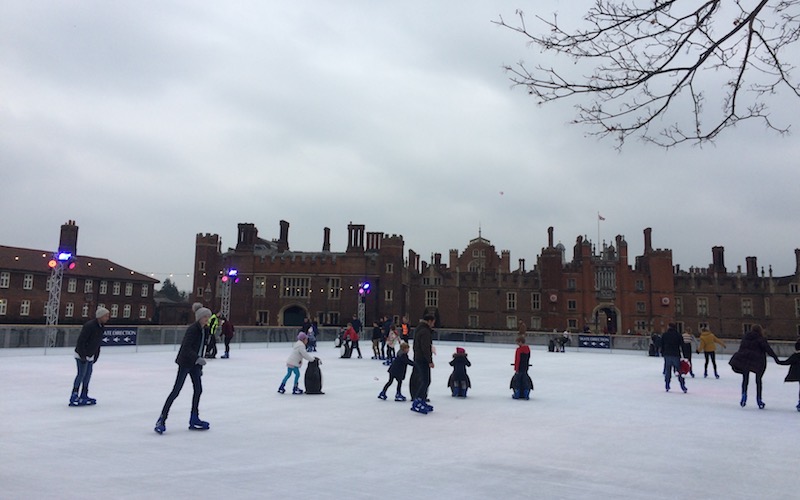 Review: family-friendly festive fun on the ice in the idyllic grounds ...