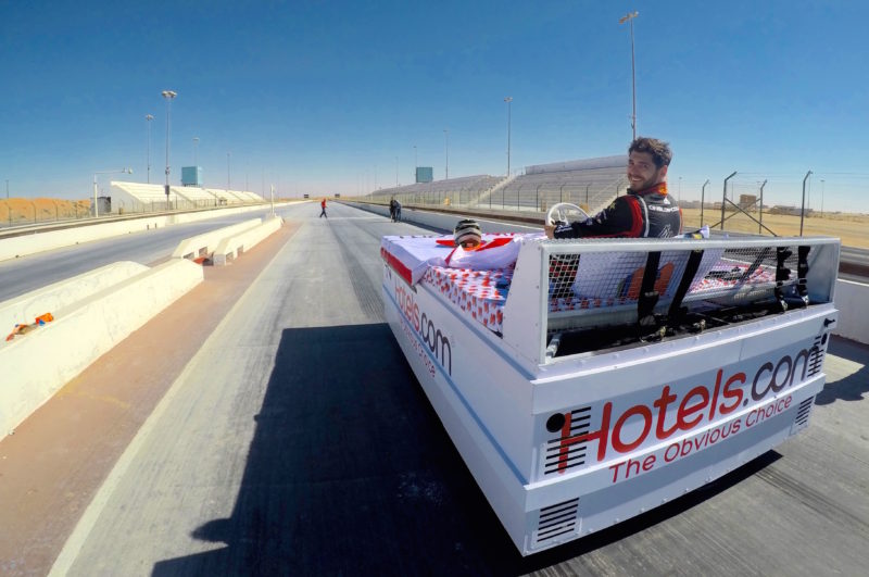 Dreaming big! Kingston racing driver Tom Onslow-Cole sets Guinness ...