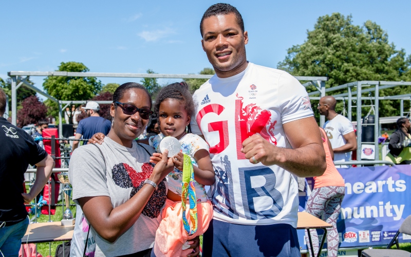 Clapham Fest revellers hit the ring with Olympic silver medallist Joe ...