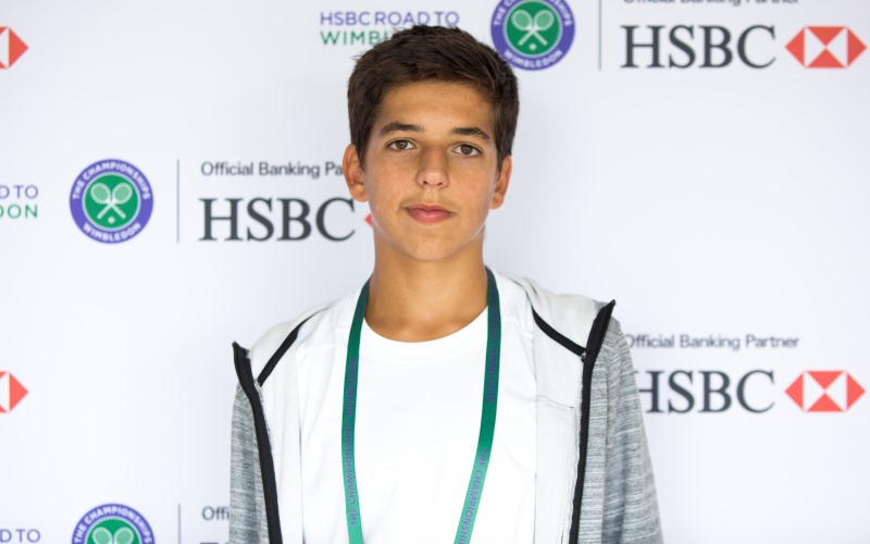 Young Ealing tennis star won't let Wimbleon defeat get the better of ...