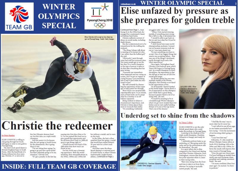 Read and watch: PyeongChang Winter Olympics special bursting with ...