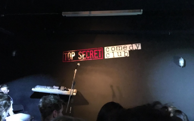 The secret's out: Top Secret Comedy Club where the pros practise their ...