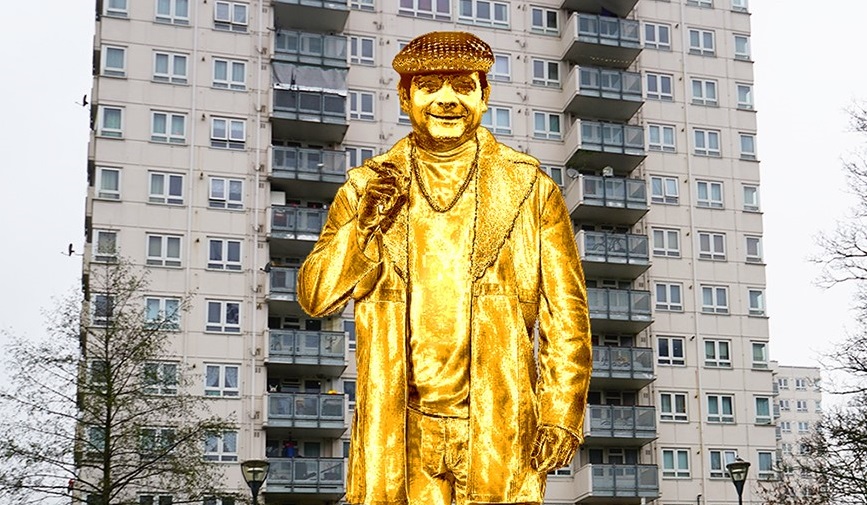 Lovely Jubbly! Gold Del Boy statue could commemorate Only Fools and ...