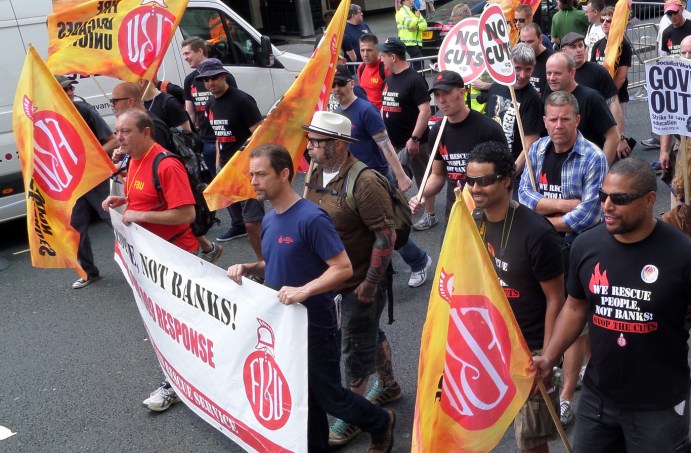 Firefighters in Wimbledon join further strikes against 'unacceptable ...