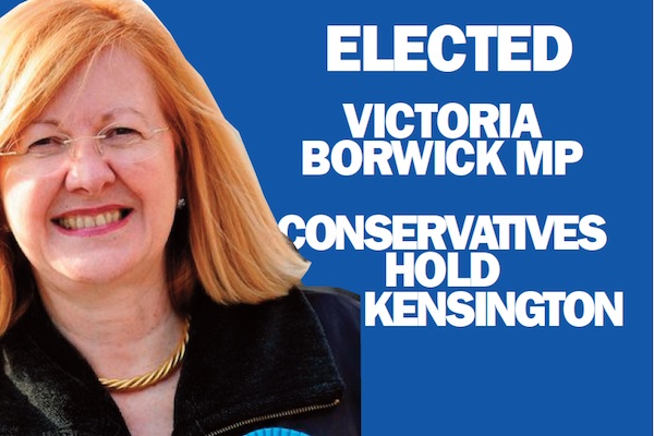General Election 2015: Conservative Victoria Borwick secures Kensington ...