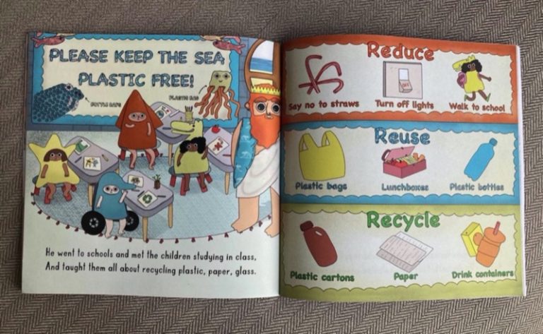 Childhood friends publish children’s book to try and tackle plastic ...
