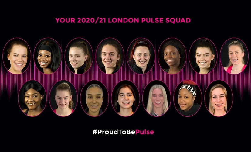 London Pulse netball team announce diverse squad to 'represent the city'