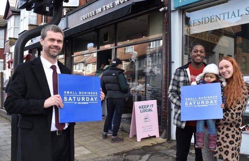 Merton Council shows their support on Small Business Saturday