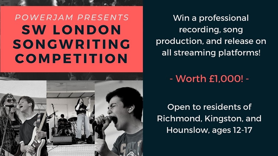 Charity hosting south west London songwriting competition for teens