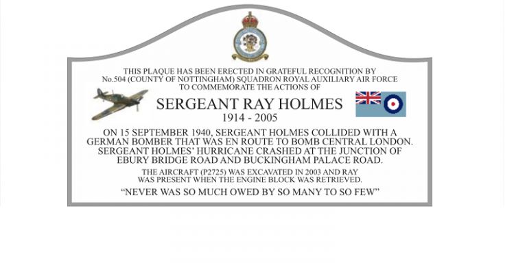 Plaque plan for RAF hero who rammed WW2 German bomber heading for ...