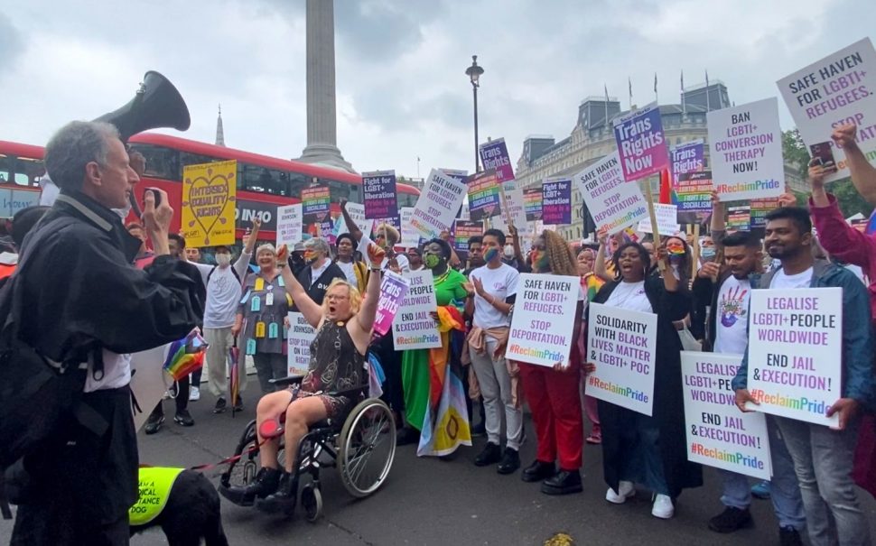 Video: Thousands march on London to Reclaim Pride