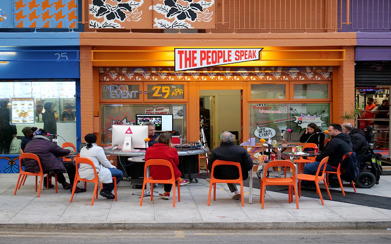 Pop-up 'Talkaoke' talk show heads to Nine Elms this weekend