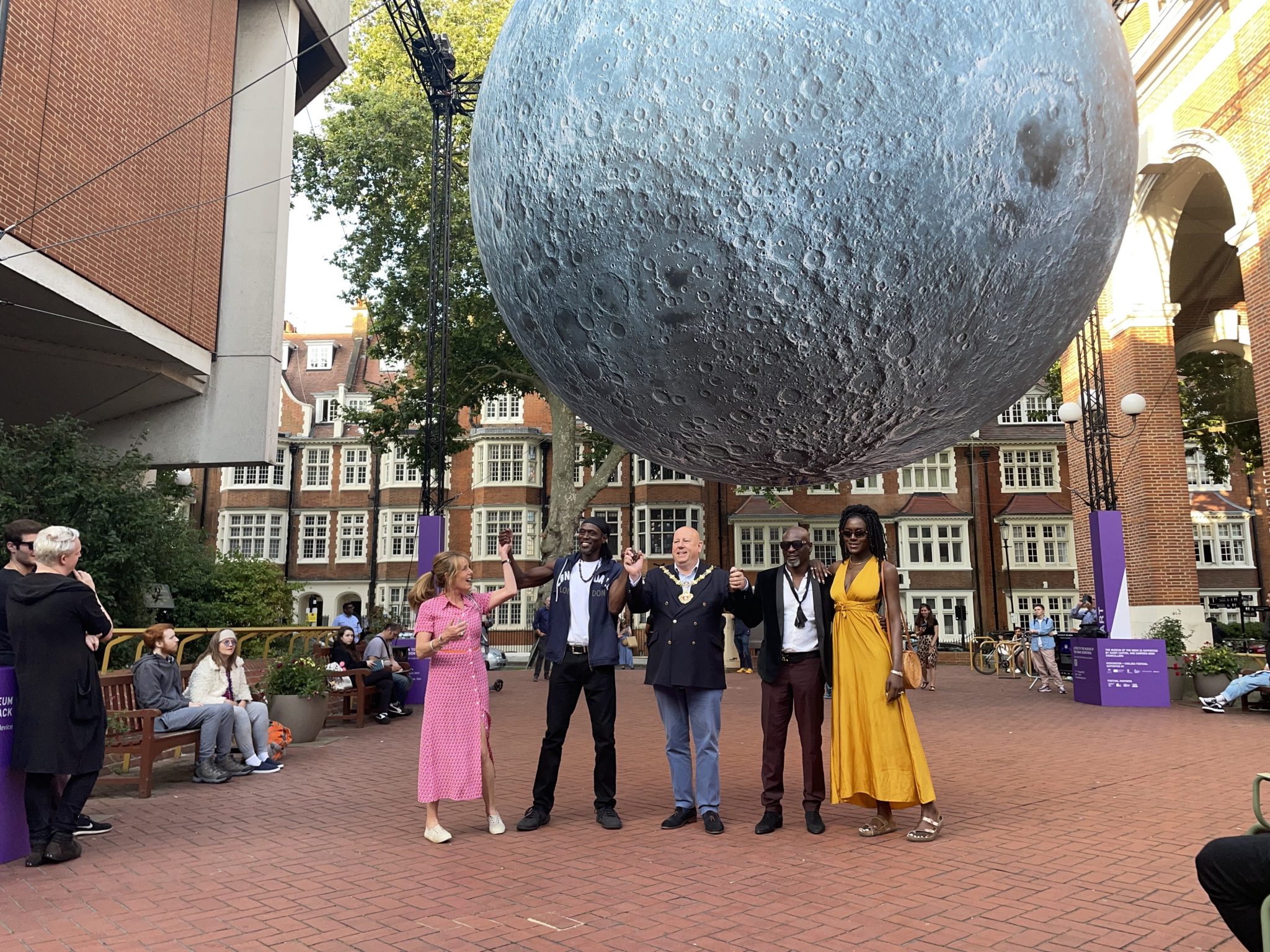 Museum of Moon is latest artwork to land in Kensington and Chelsea