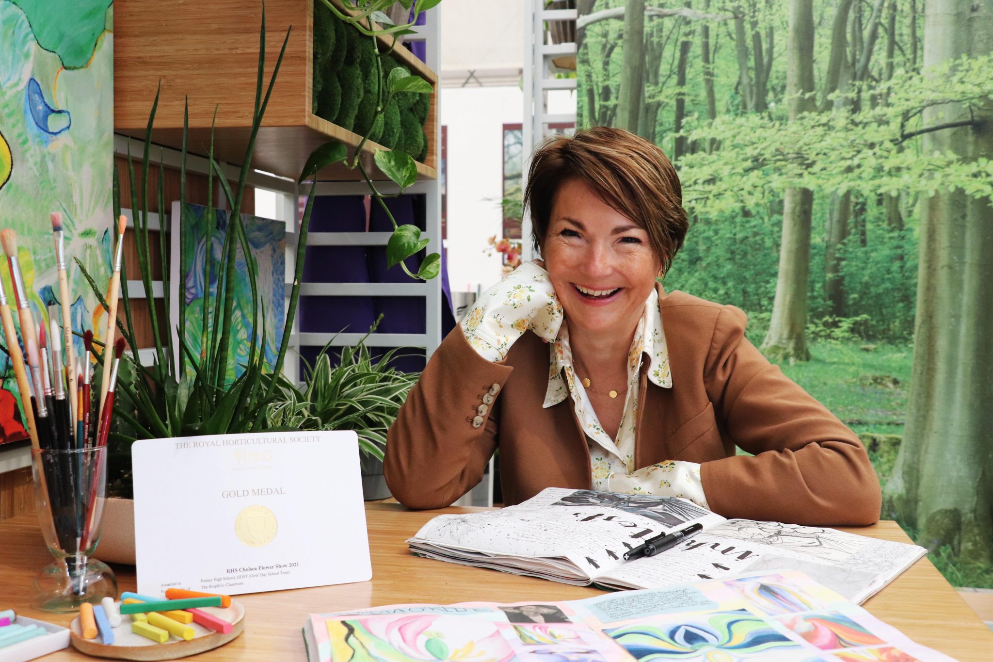 Putney High School win gold medal in Chelsea Flower Show