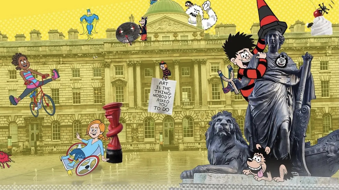WATCH: The Beano comic breaks the rules at Somerset House