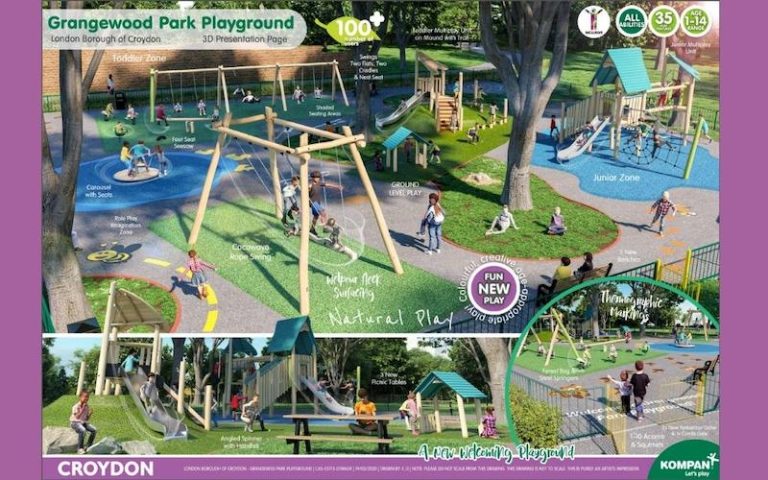 Major upgrades announced for five Croydon playgrounds