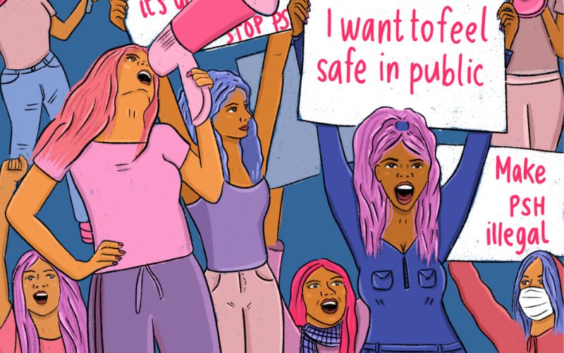 Stop Sexual Harassment Cartoon