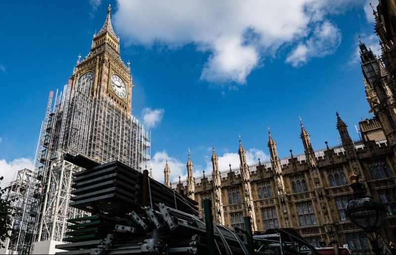 Big Ben breaks free from scaffolding to reveal £80m restoration