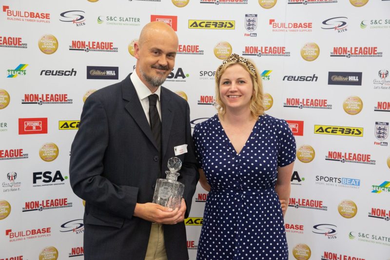 James Doe named Buildbase Unsung Hero of the Year at the National Game ...