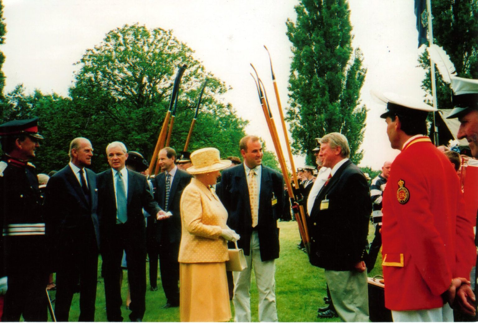 Queen Elizabeth's Visit to Bushy Park