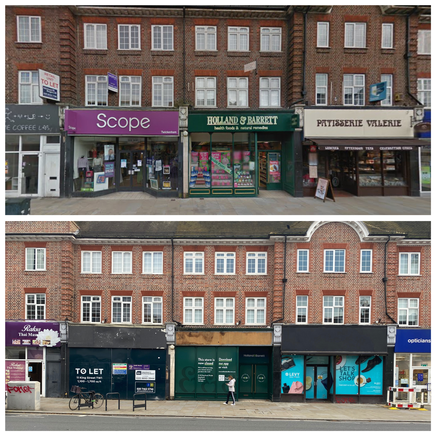 Twickenham shoppers saddened by closure of shops on high street
