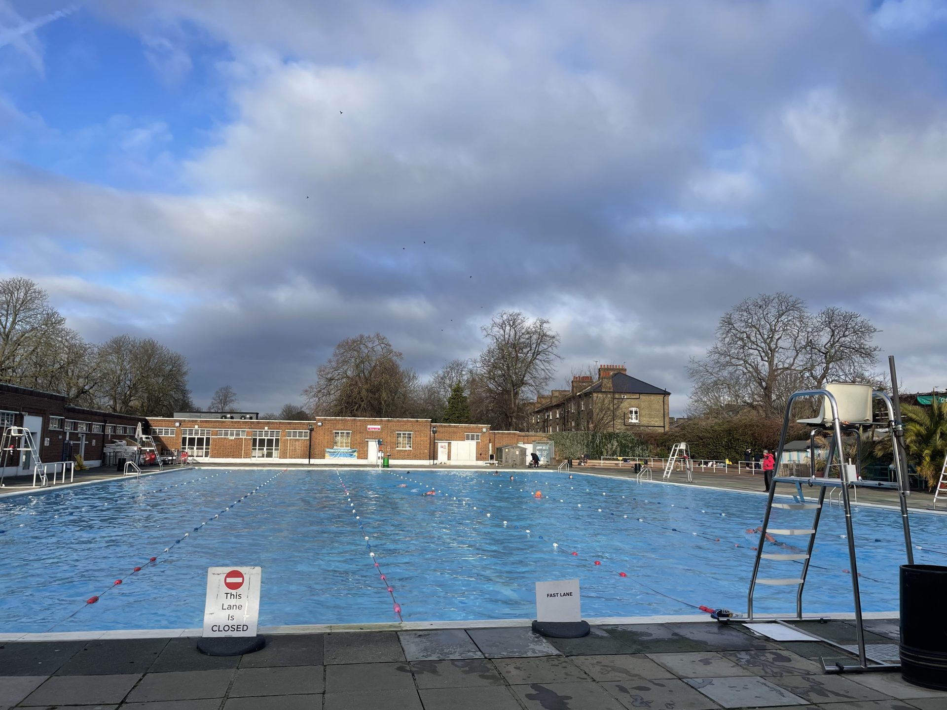Bracing in Brixton: Big Swim Day at Brockwell Lido