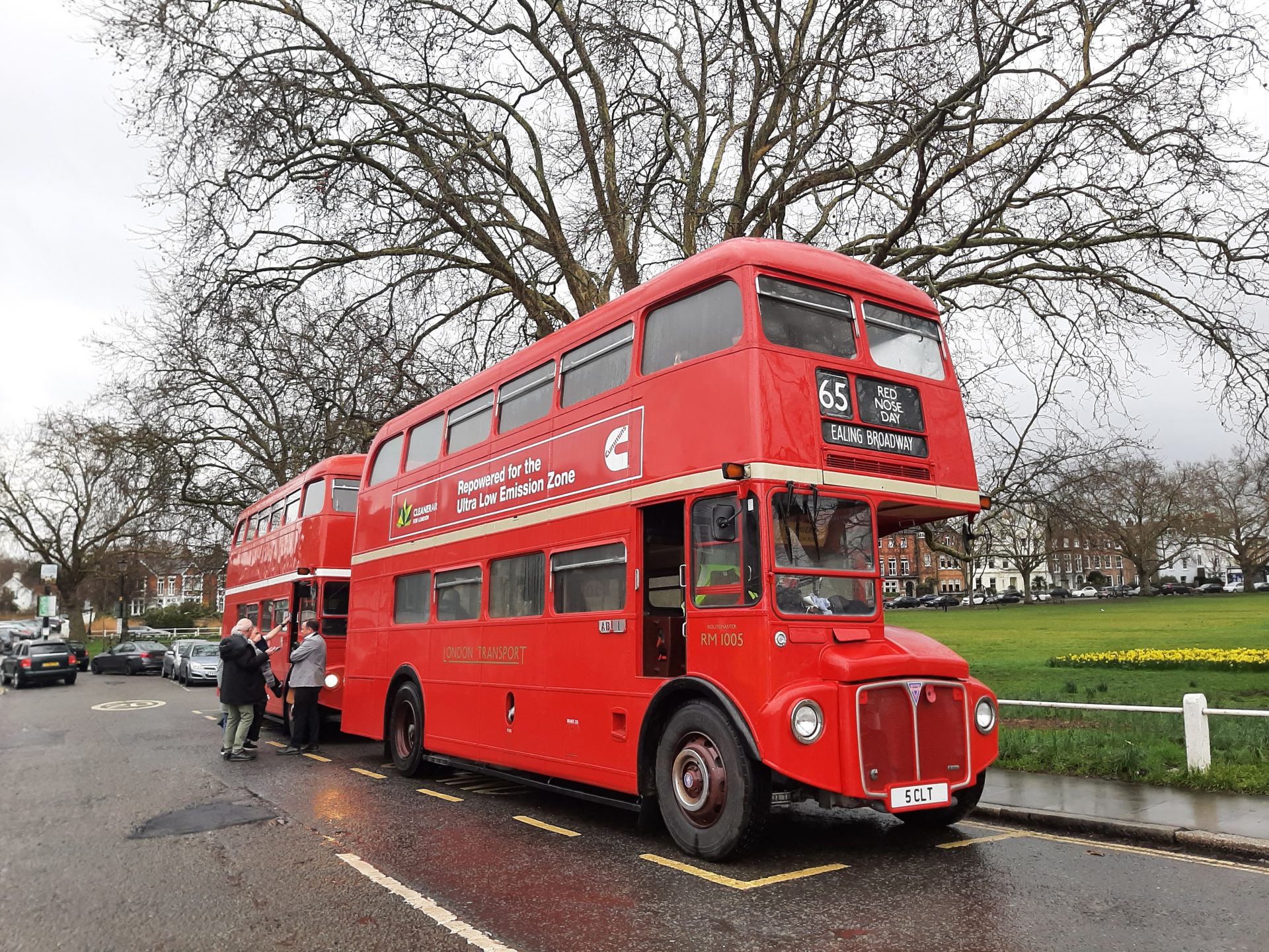 Classic buses return to London for one day only