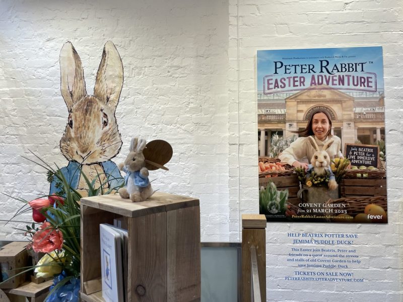 Peter Rabbit: Easter Adventure comes to Covent Garden
