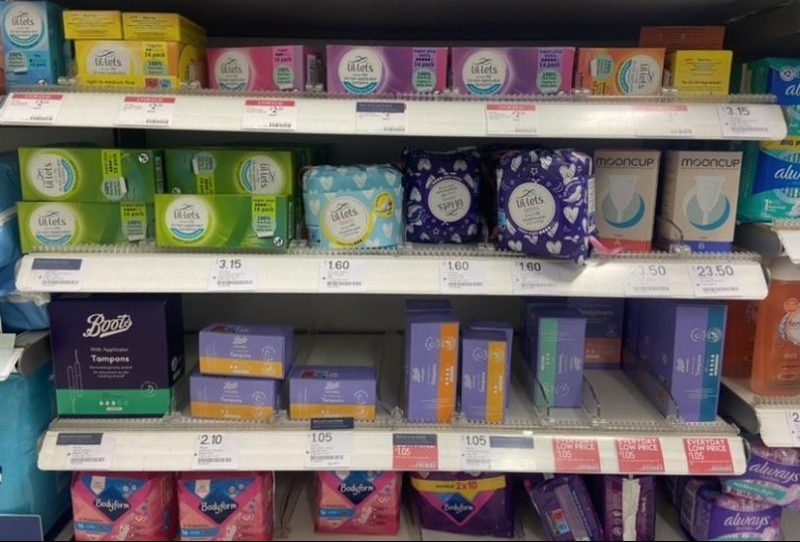 Boots sell the cheapest tampons in Twickenham as price of period ...