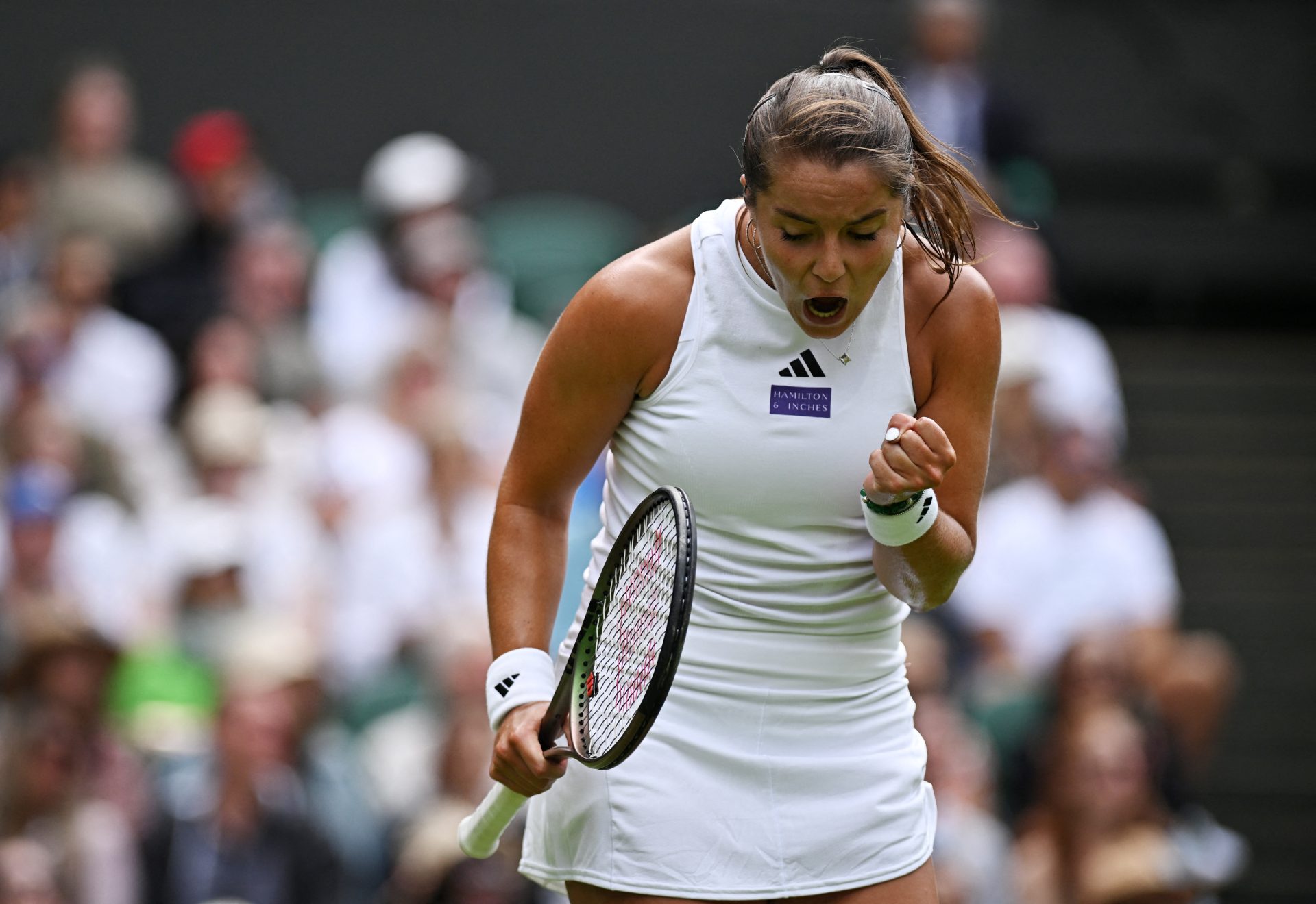 Jodie Burrage savours Centre Court debut despite Wimbledon defeat