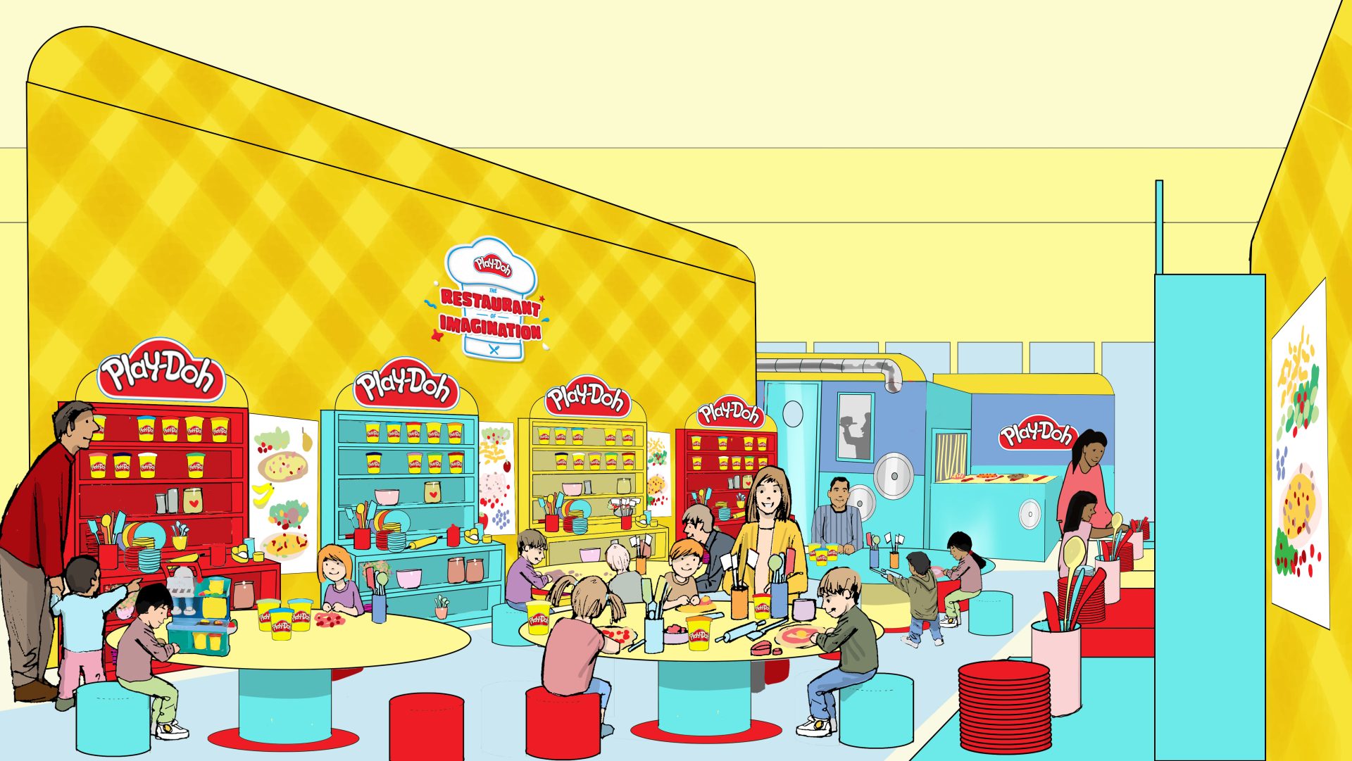 Fun pop-up children's restaurant even picky little eaters will love ...