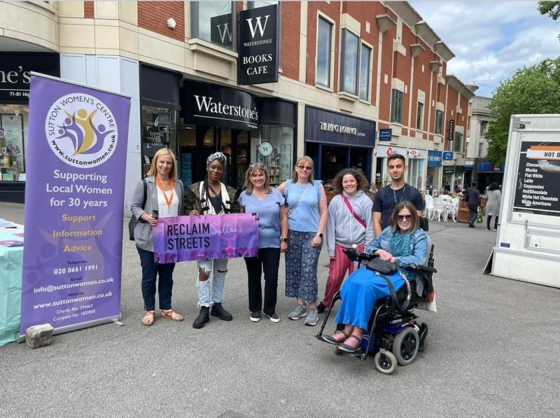 Sponsored walk in Sutton aims to tackle gender based violence