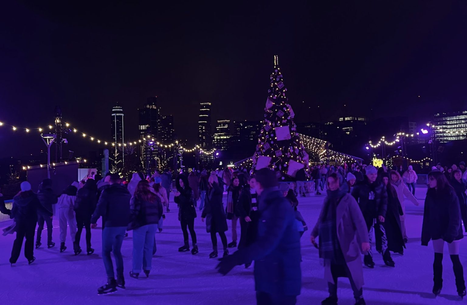 Glide at Battersea Power Station: London's festive ice rink returns