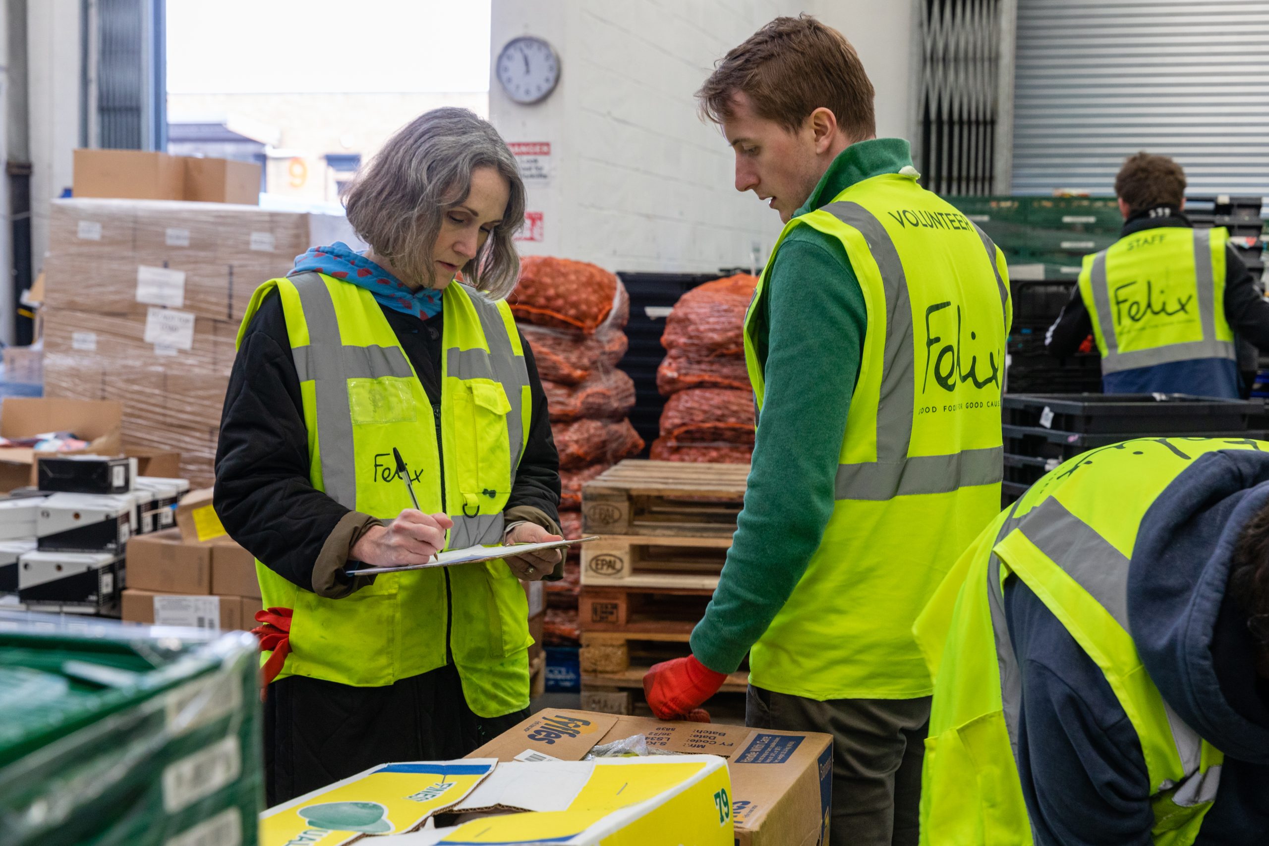 London food redistribution charities help tackle hunger and food waste