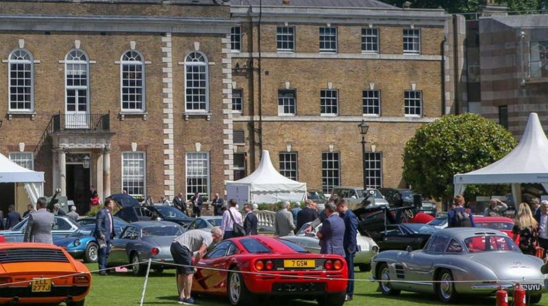 No Time to Drive: Sports car from James Bond chase stars at prestigious ...