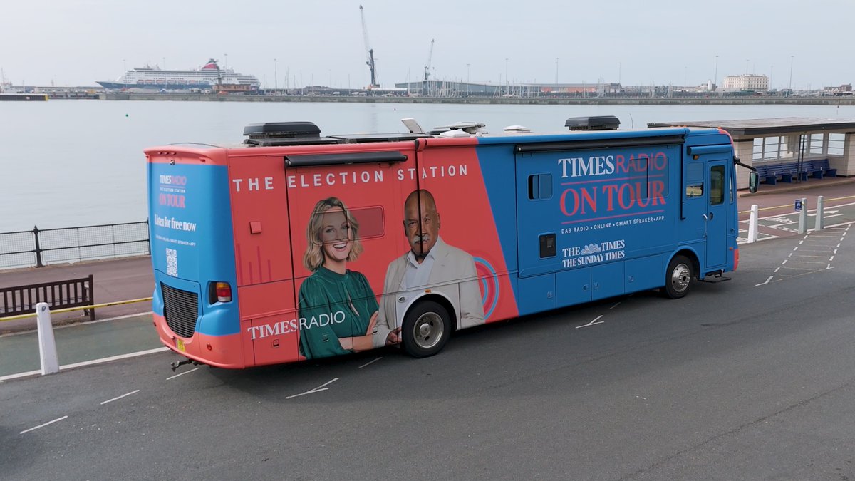 Times Radio hits the road with its election bus
