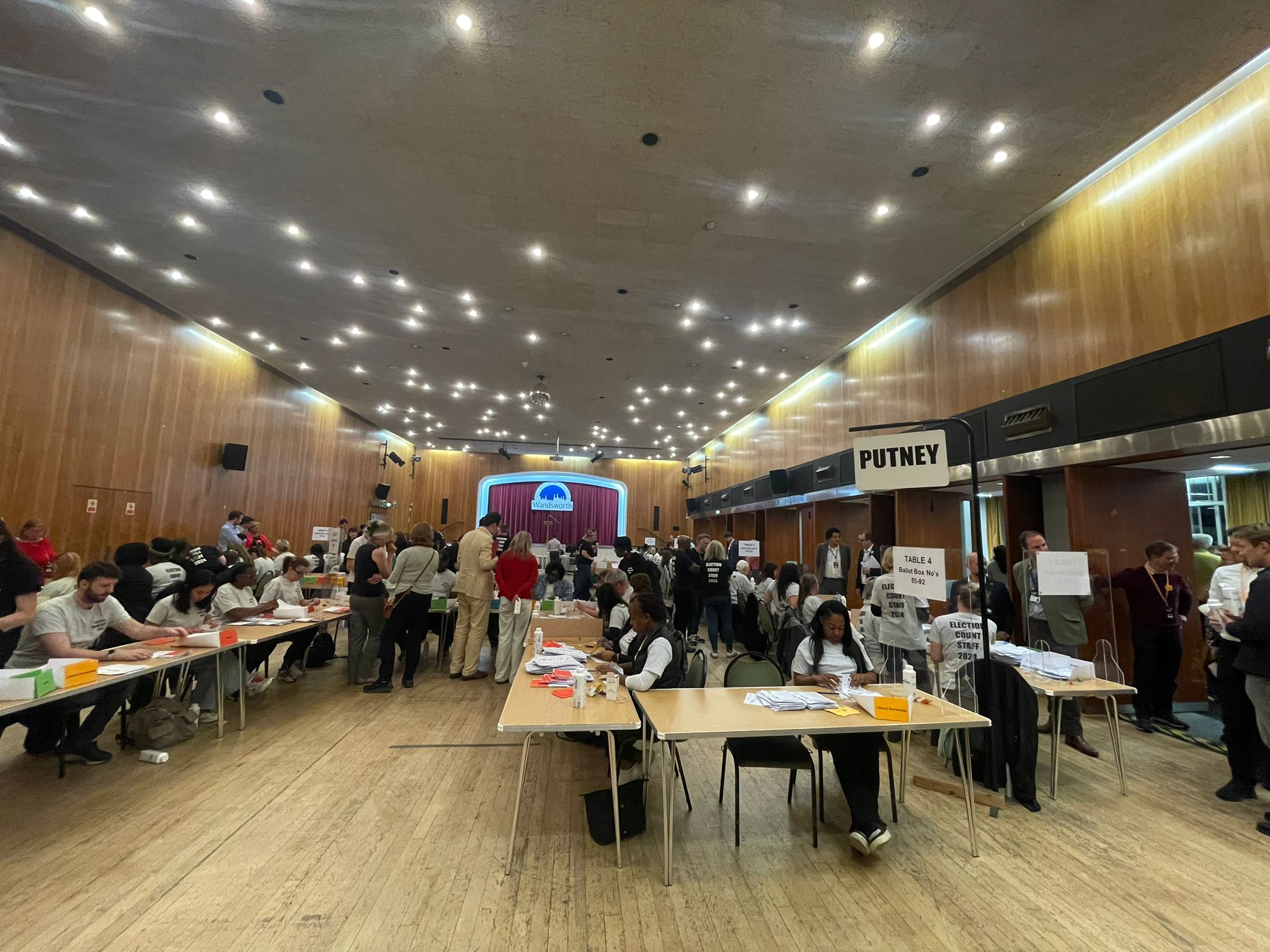 A map of London's MPs following the 2024 general election