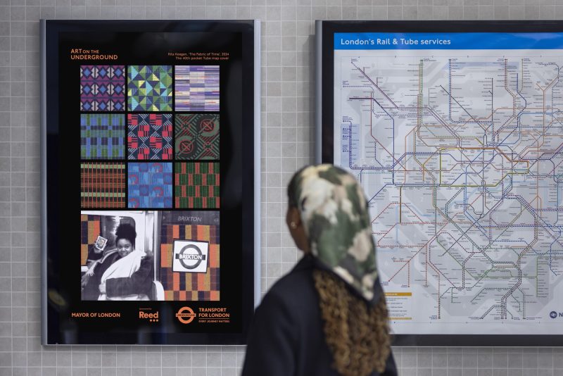 Artist highlights invisible designers with 40th pocket Tube map