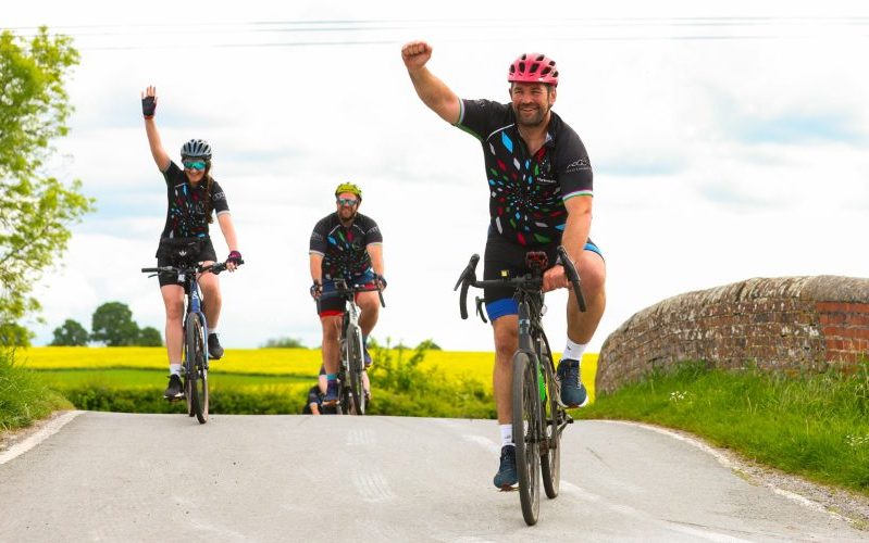 Rugby legends and fans unite for 180-mile cycle in support of ...
