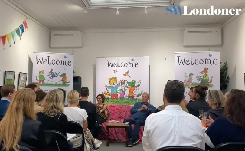 WATCH: Axel Scheffler launches new book 'Welcome' as Richmond ...