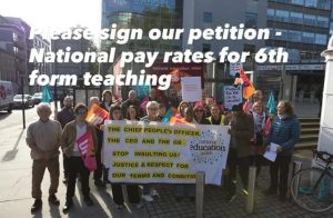Teachers continue to strike over alleged missing £800,000 government ...