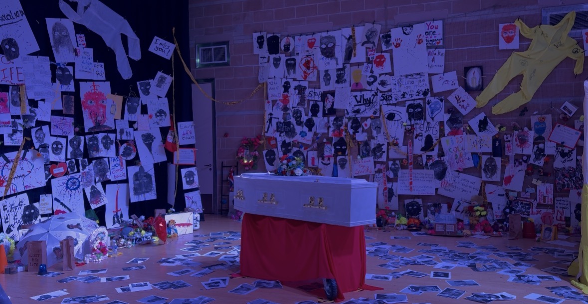 WATCH: The visual artist tackling London’s knife crime crisis | South ...